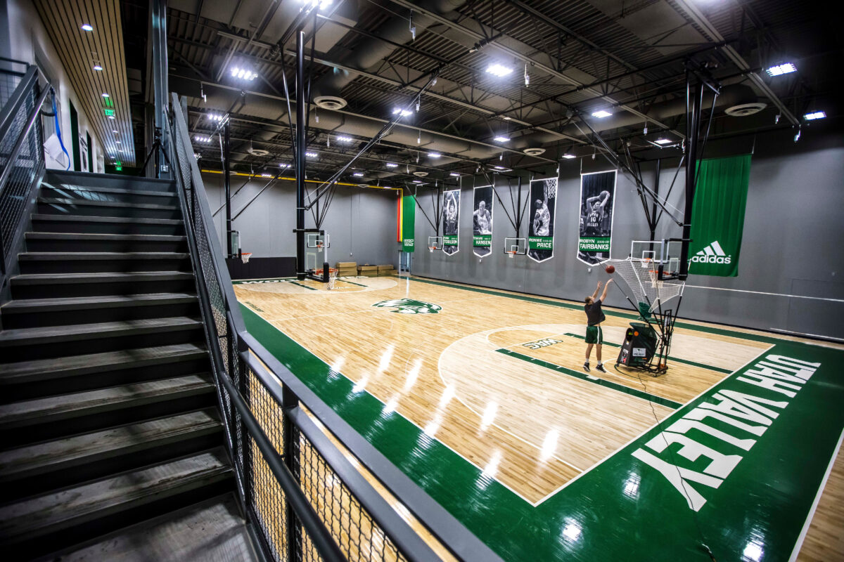 UVU commitment to basketball growth embodied in new practice facility ...